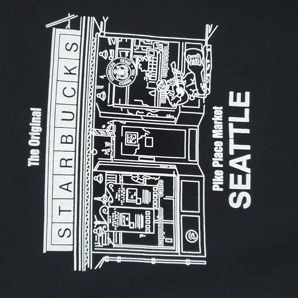 Unisex The Original Starbucks Pike Place Market T-Shi… - Gem
